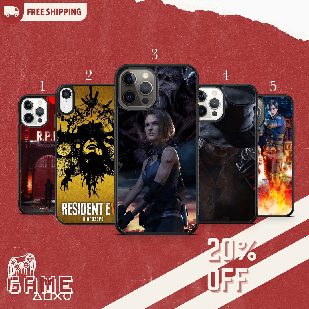ON SALE Unique Resident Evil Phone Case Design Fit for iPhone 15 14 13 ...
