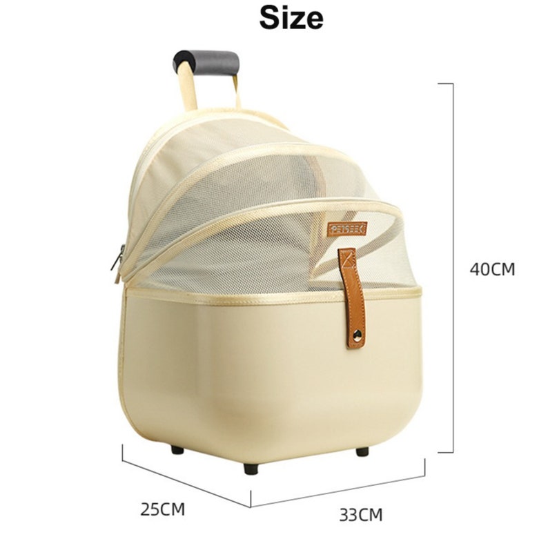 Breathable Mesh Capsule Pet Backpack Carrier Dog Carrier Gift - Etsy