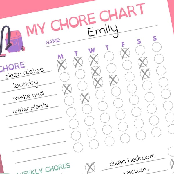 Household Restocking List Printable EDITABLE Instant Download Digital ...