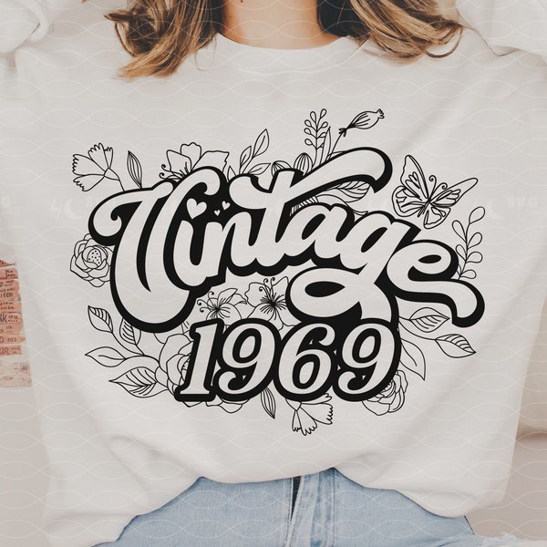 1969 Svg - Etsy