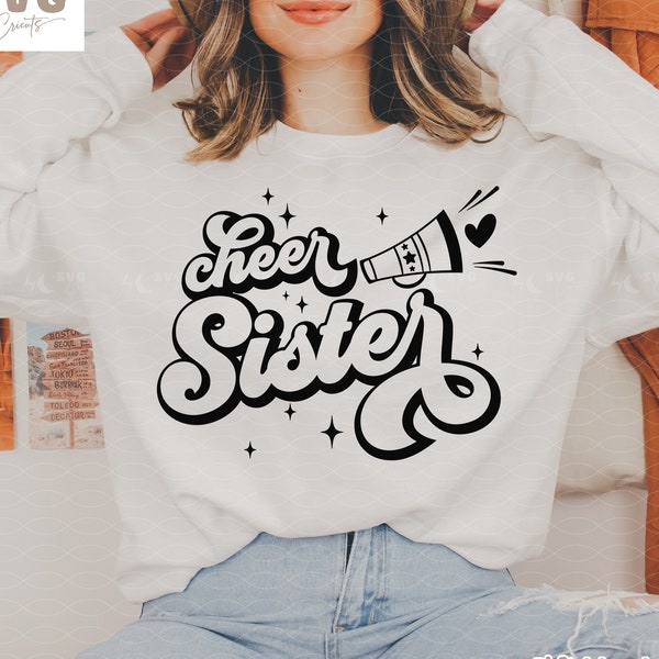 Cheer Sister SVG Cheer Sis SVG Cheer Family SVG Sister Svg - Etsy Canada