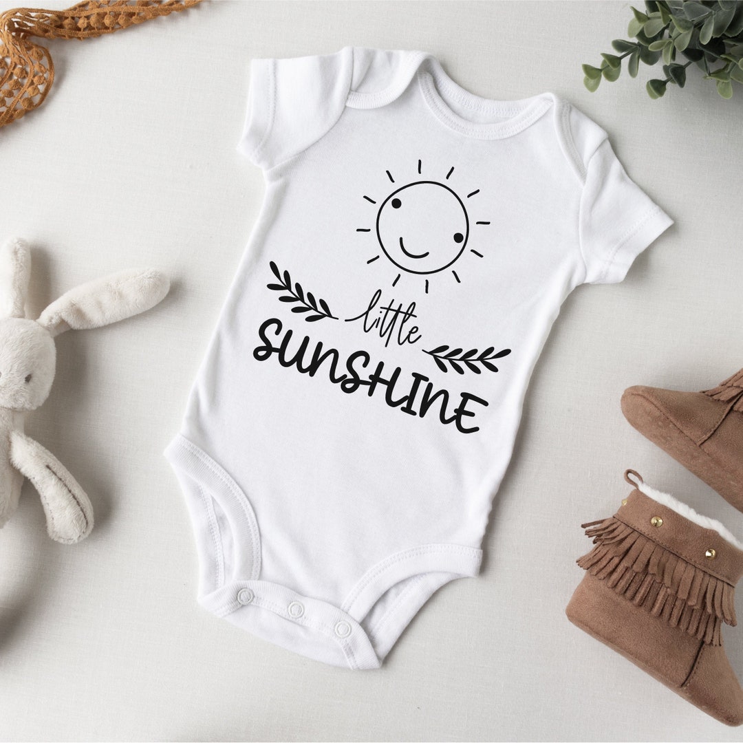 Little Sunshine SVG: Baby Onesie, Toddler Shirt (digital Download) - Etsy