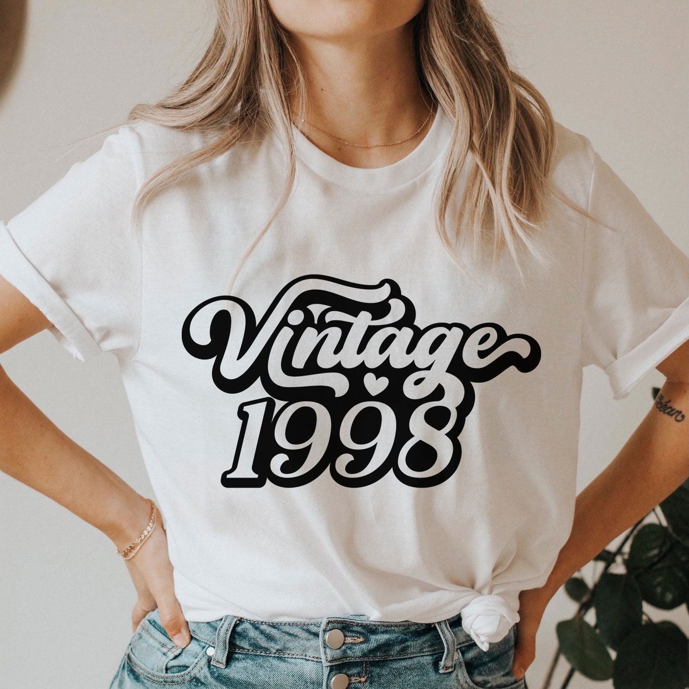 Vintage 1998 SVG Birthday Svg Birthday Gift Svg 24 Birthday - Etsy