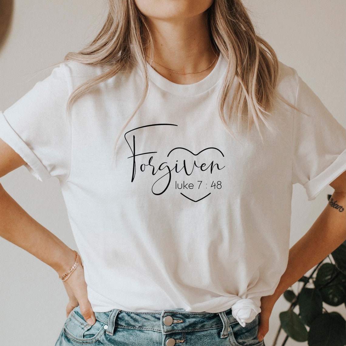 Forgiven Svg Religious Shirts Svg Christian Shirt Svg Jesus - Etsy
