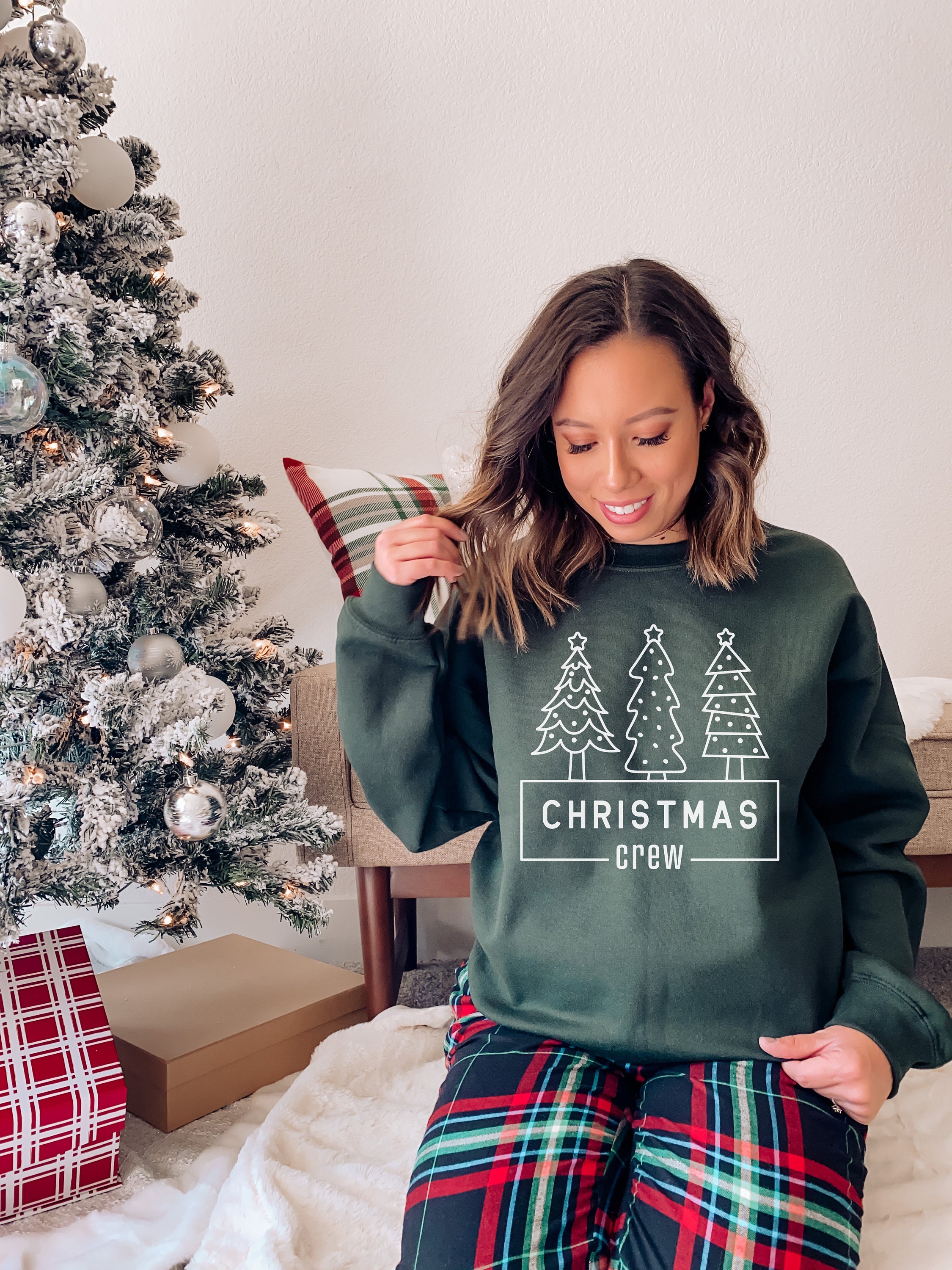 Christmas Crew Svg Christmas Tree Svg Christmas Shirt Svg | Etsy