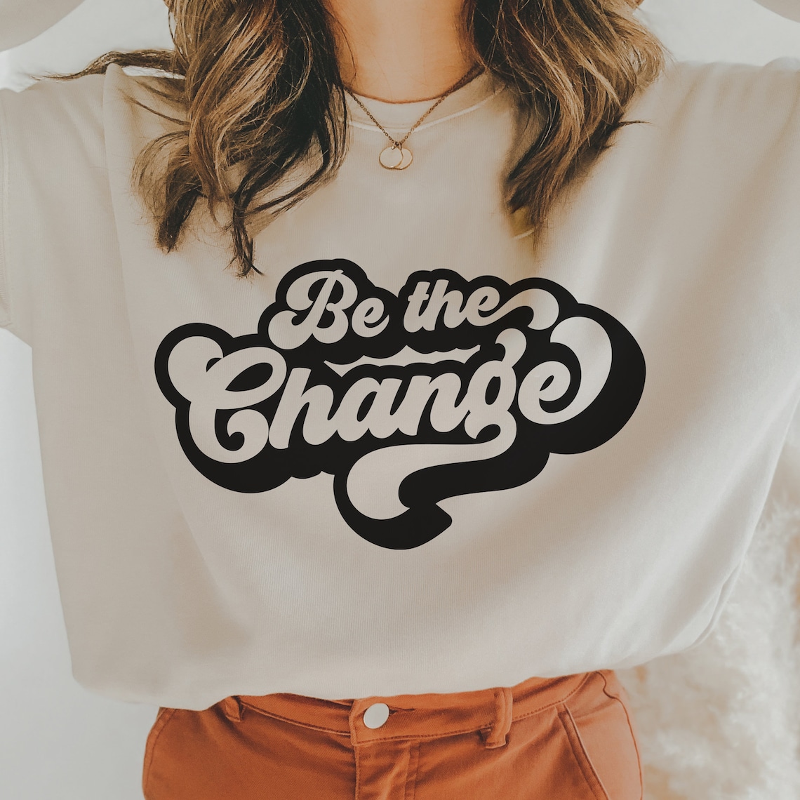 Be the Change Svg Positive Shirt Svg Inspirational Quote - Etsy