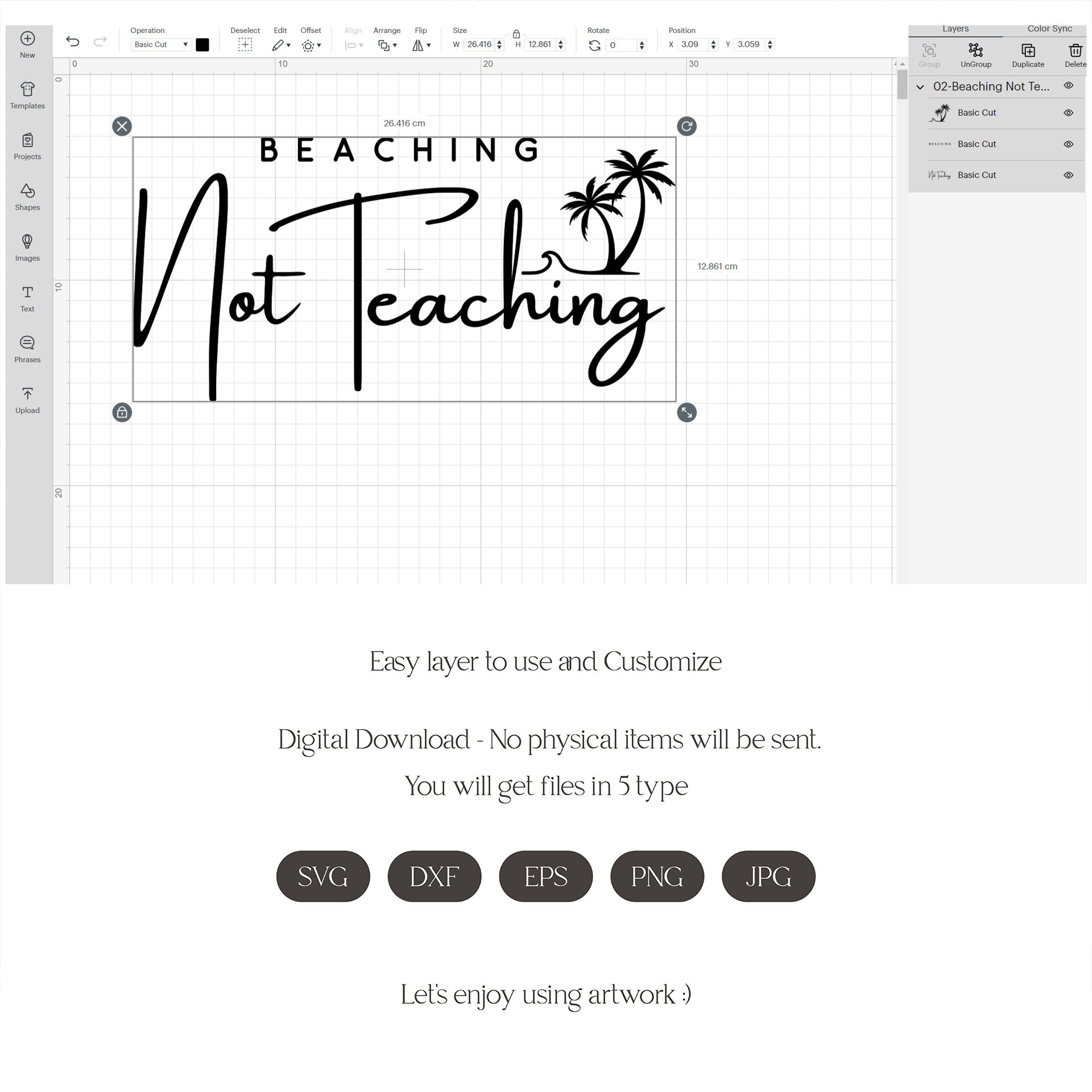 Beaching Not Teaching Png Svg Teacher Png Sublimation Groovy - Etsy