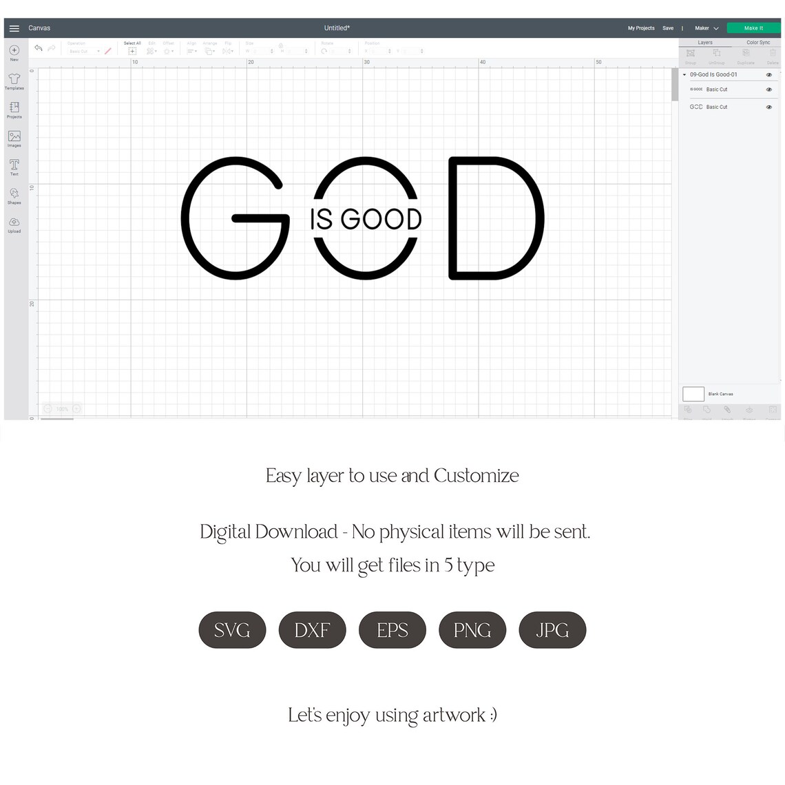 God is good Svg christian svg religious svg jesus svg | Etsy