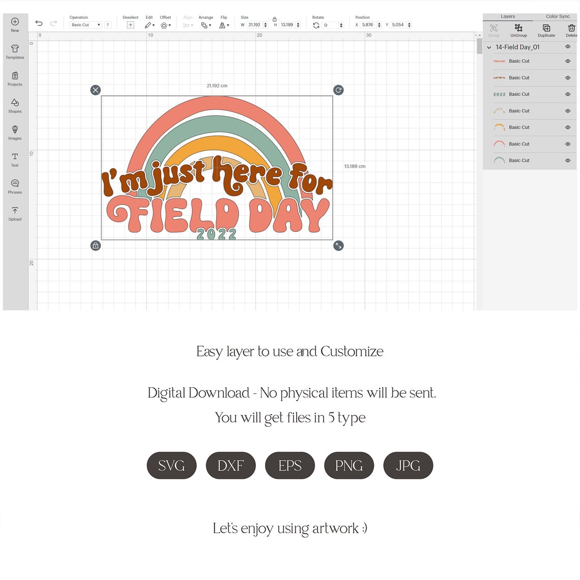 I'm Just Here for Field Day 2022 SVG PNG Field Day Shirt - Etsy