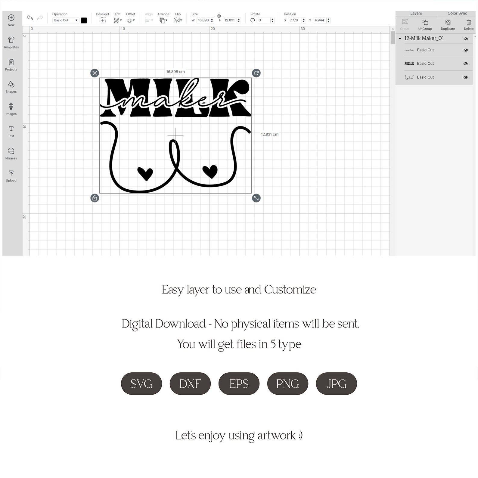 Milk Maker Svg Mom Life Shirt Svg Mom Shirt Svg Mothers Day | Etsy