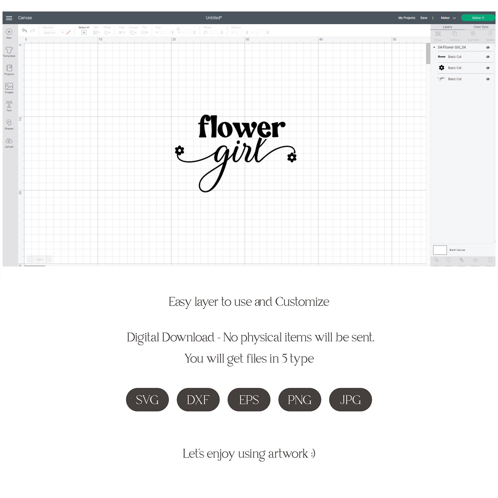 Flower Girl SVG Bride Svg Wedding Svg Bridal Party Svg - Etsy