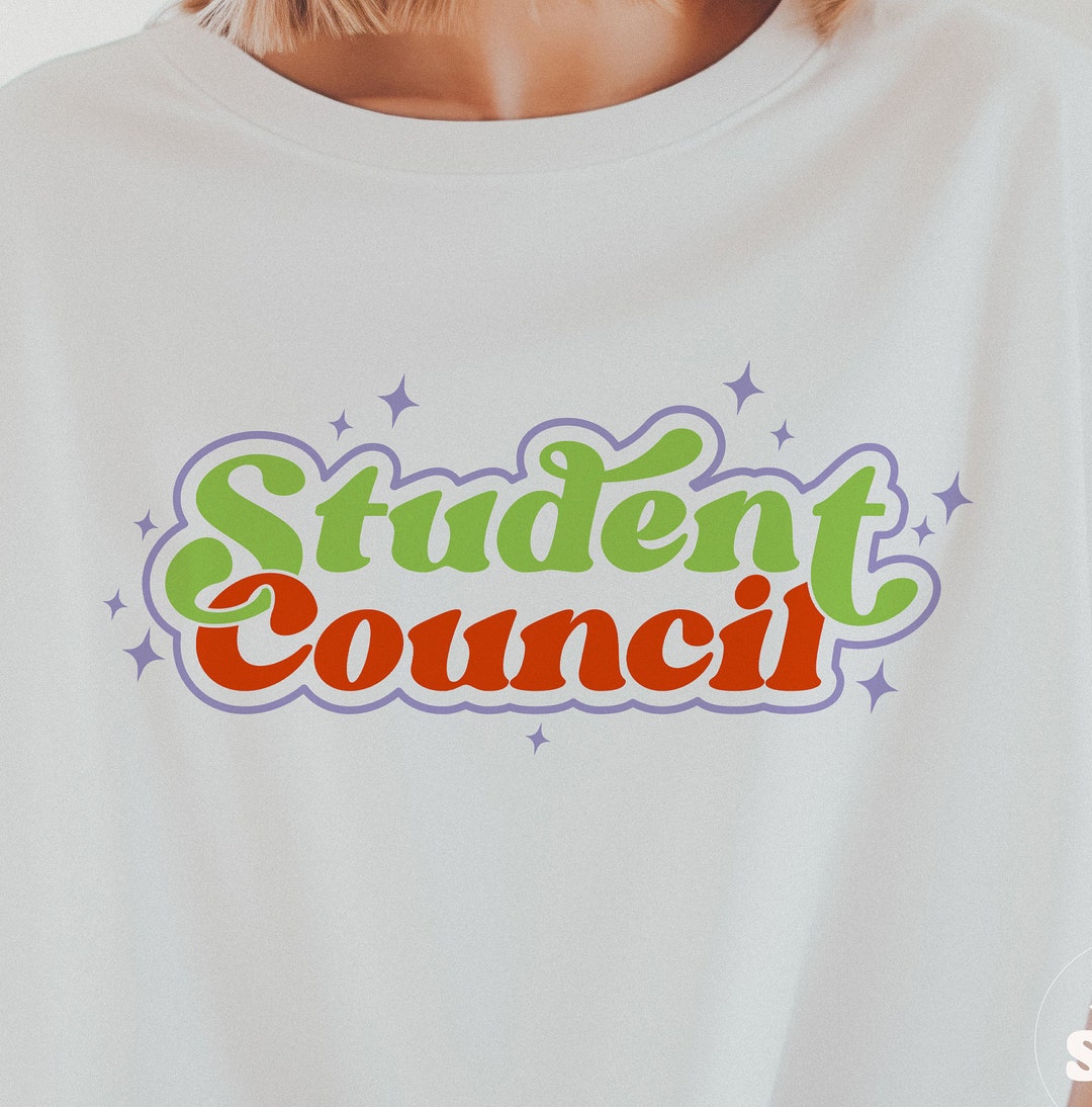 Student Council SVG PNG: School Shirt Design (digital Download) - Etsy