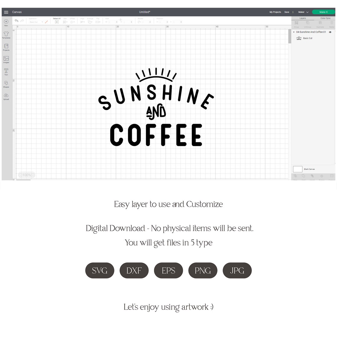 Sunshine and Coffee Svg Coffee Svg Coffee Lover Svg Mother | Etsy
