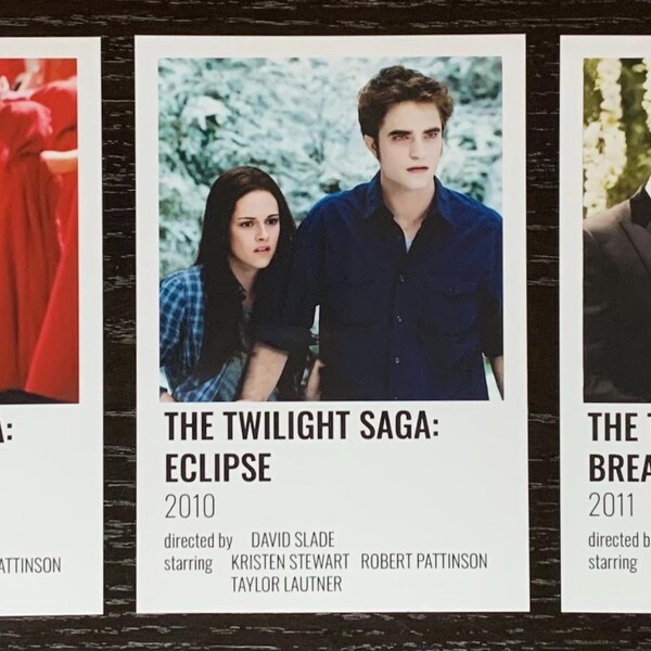 Twilight Movie Posters - Etsy