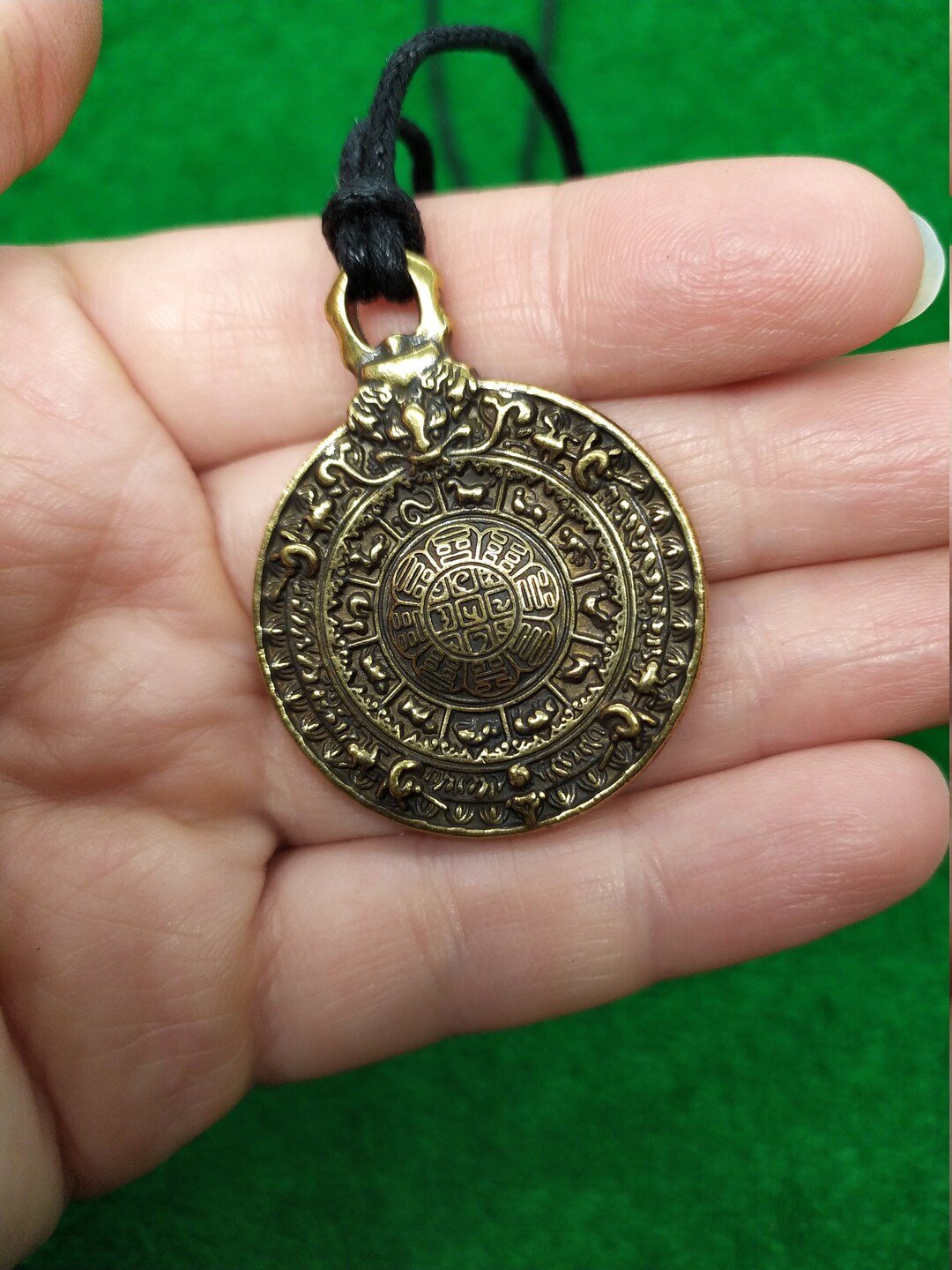 Tibetan Melong Tibetan Mirror Mandala Bagua Mirror Shaman Mirror Toli ...
