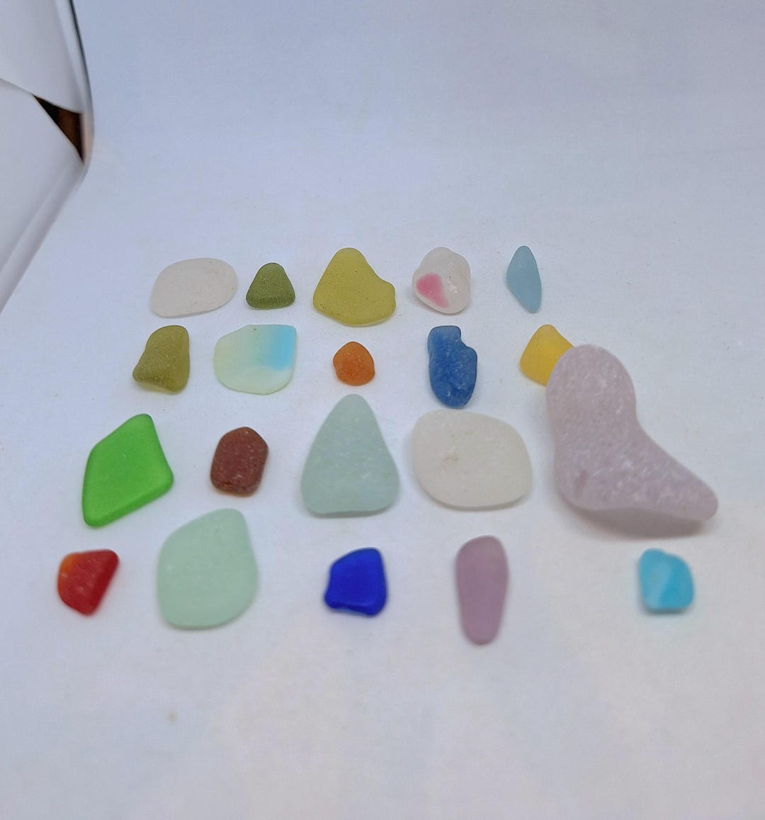 Scottish Sea Glass in Beautiful Colours, Lovely Collection of 20 Pieces ...