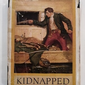 Kidnapped by Robert Louis Stevenson - 1921 by Harper Brothers - Vintage ...