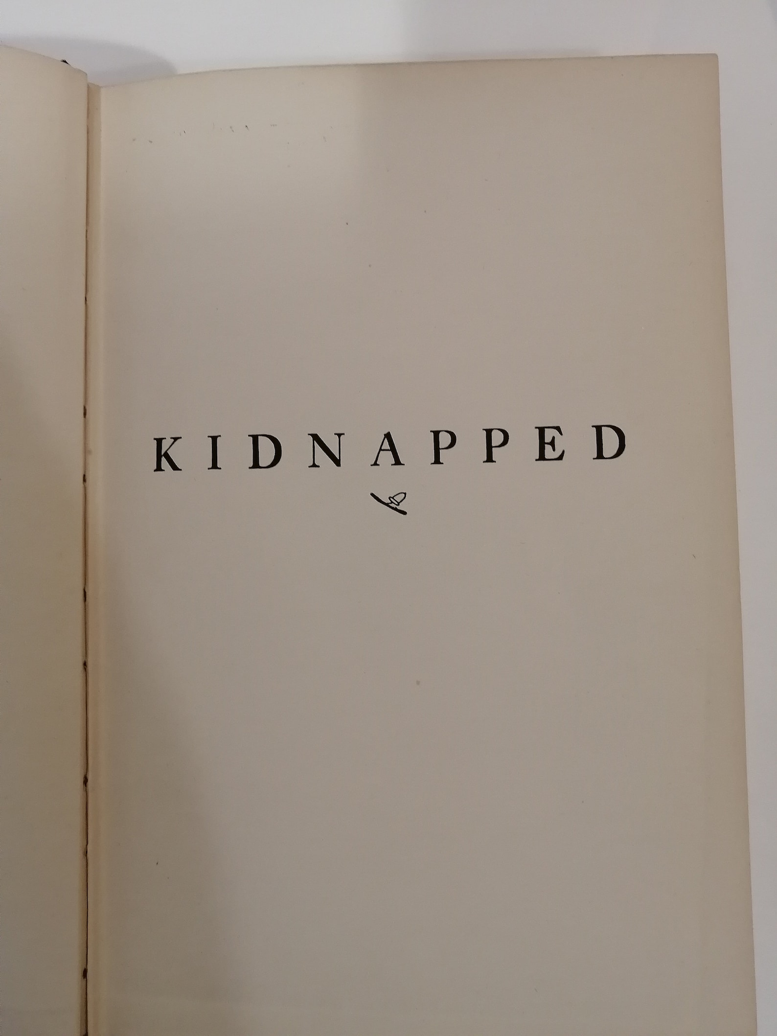Kidnapped by Robert Louis Stevenson - 1921 by Harper Brothers - Vintage ...