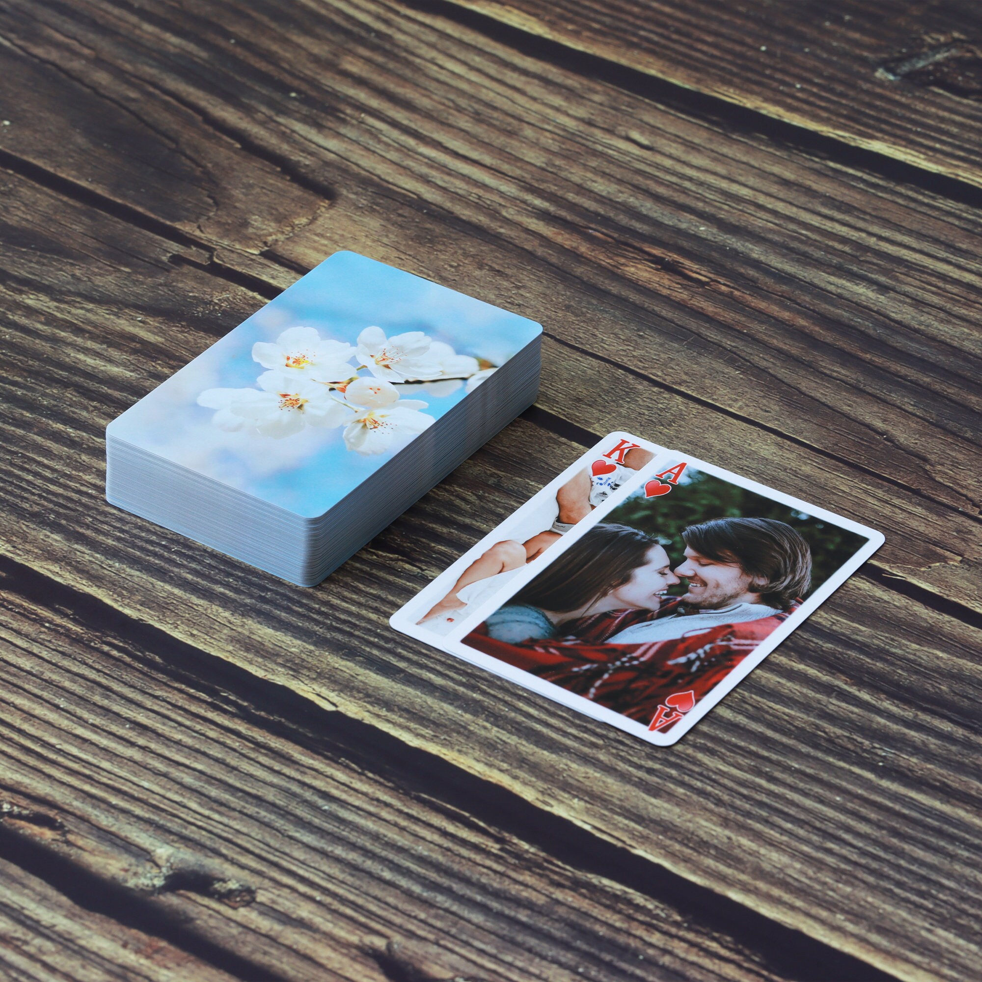 Custom Plastic Playing Cards - Personalized Friends Picture Playing ...
