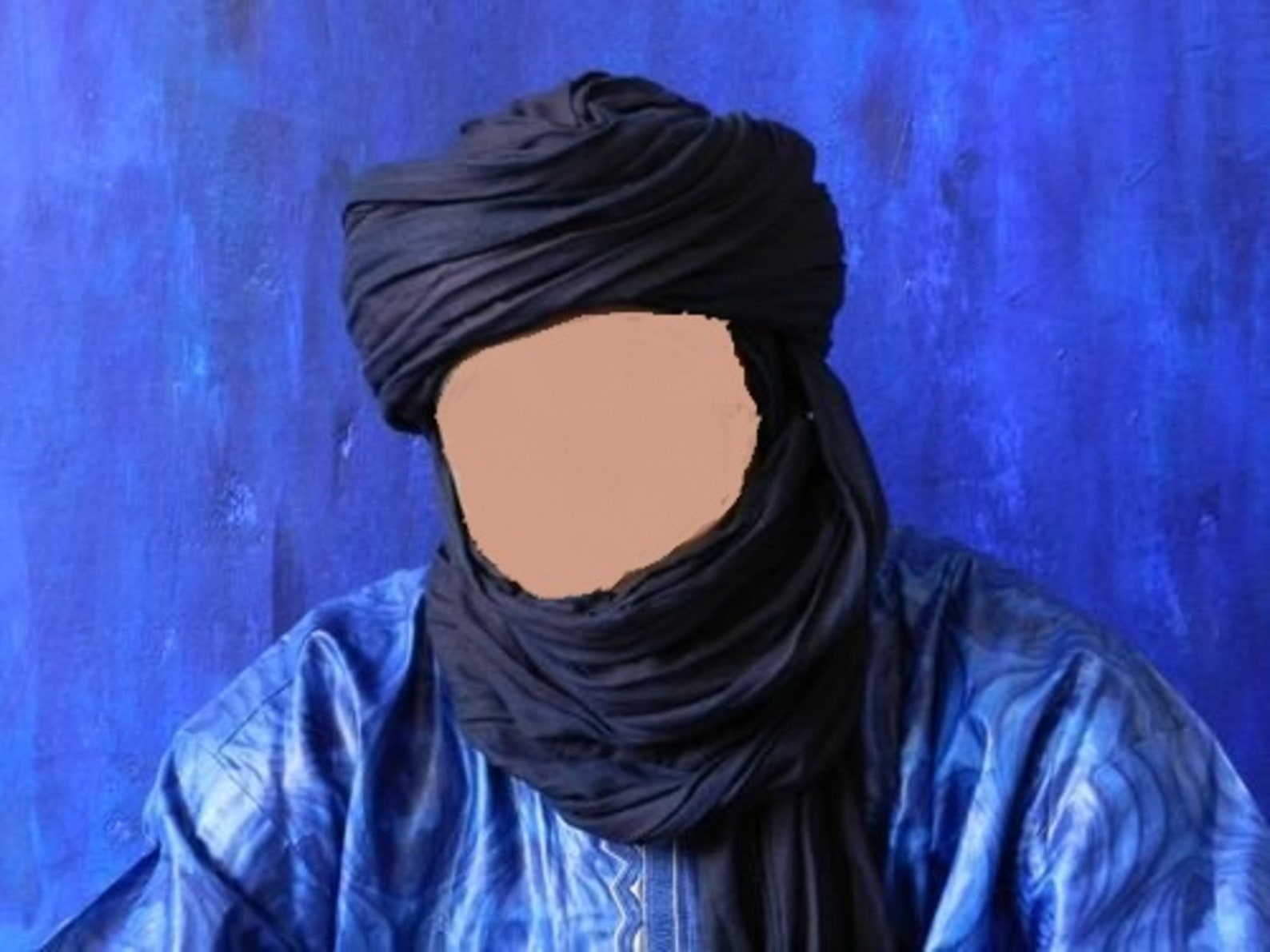 Black Touareg Turban - Etsy