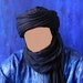 Black Touareg Turban - Etsy