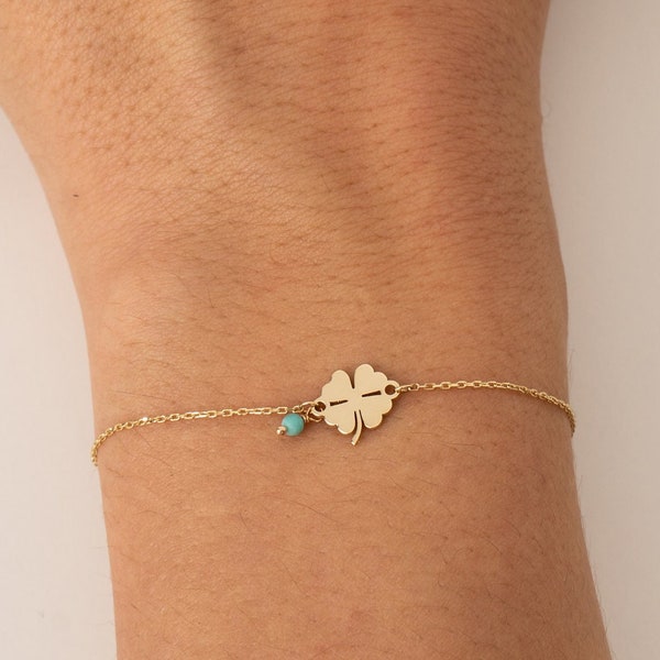 Turquoise Clover - Etsy