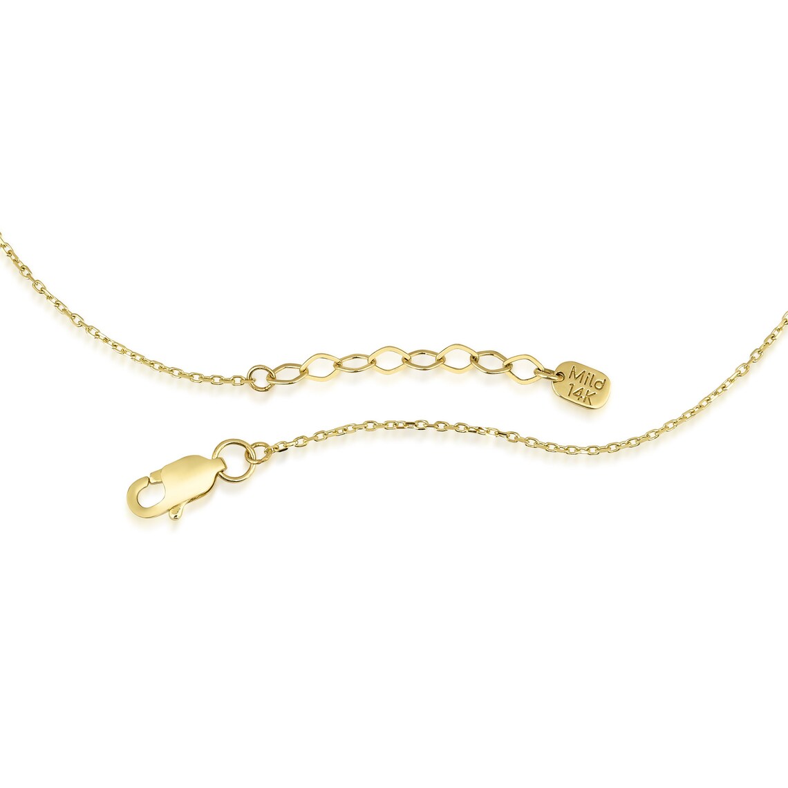 14k Solid Gold Pentagram Necklace: Witch Charm, Wiccan Amulet - Etsy