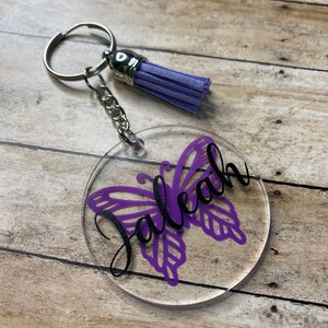 Custom Vinyl Keychains - Etsy