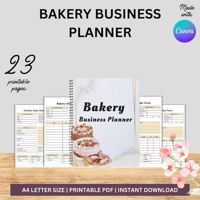 Baking Business Journal - Etsy UK