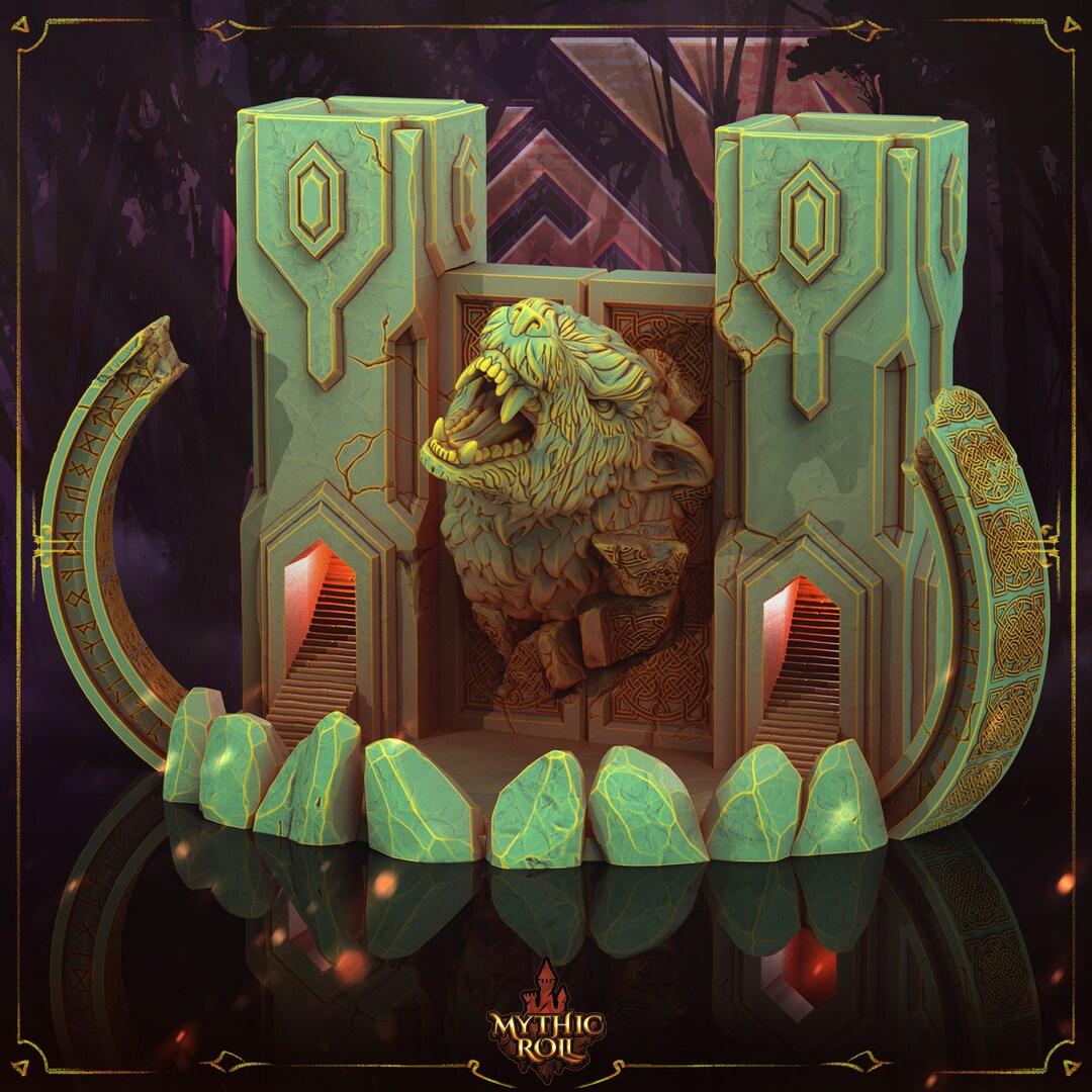 Mythic Roll Viking Set Dice Tower or Box - Etsy