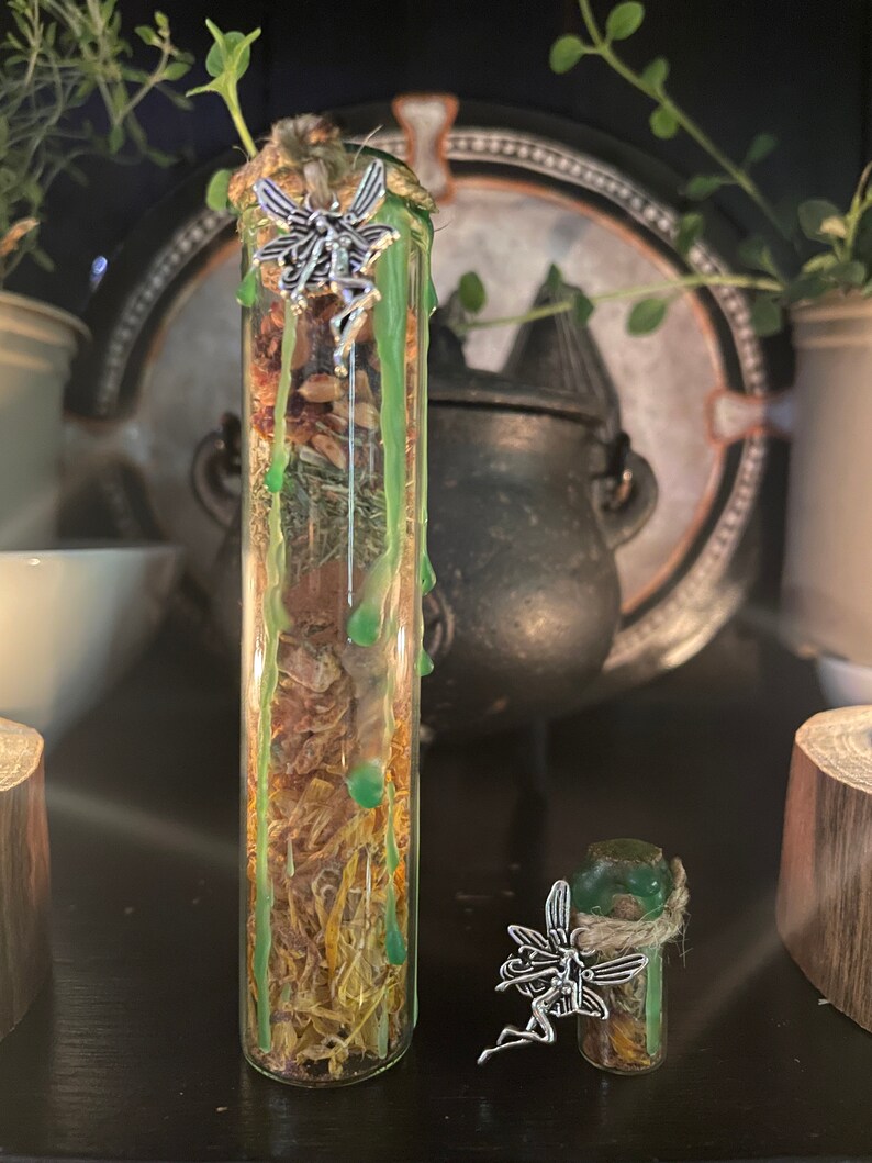 Luck Spell Jar, Wicca, Witch, Intentions, Handmade, Jar,spell Jar ...