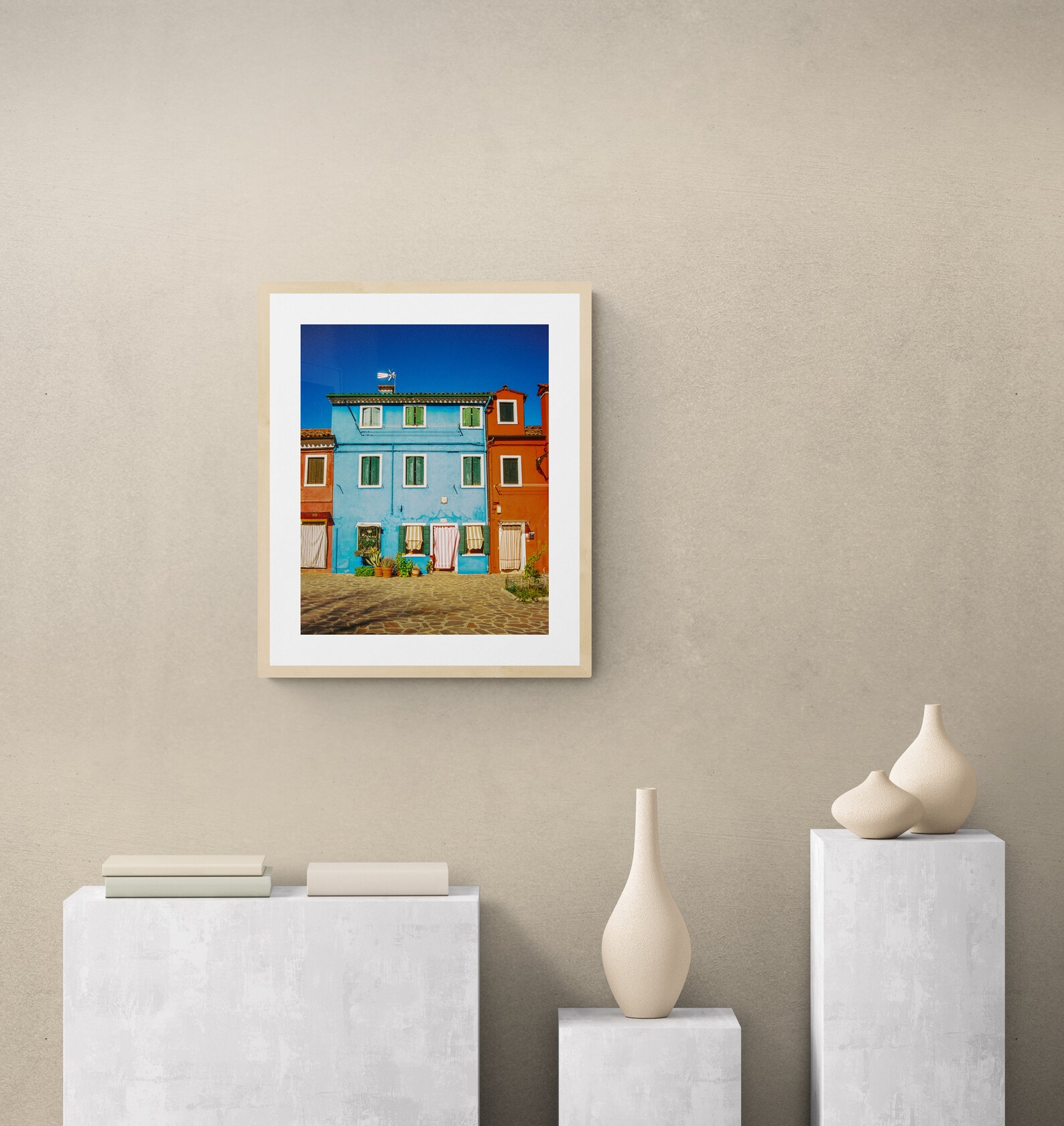 Colorful Homes of Burano, Italy, Fine Art Photography Print, European ...