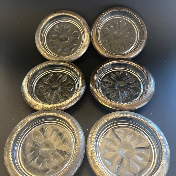 Silverplate Coaster - Etsy