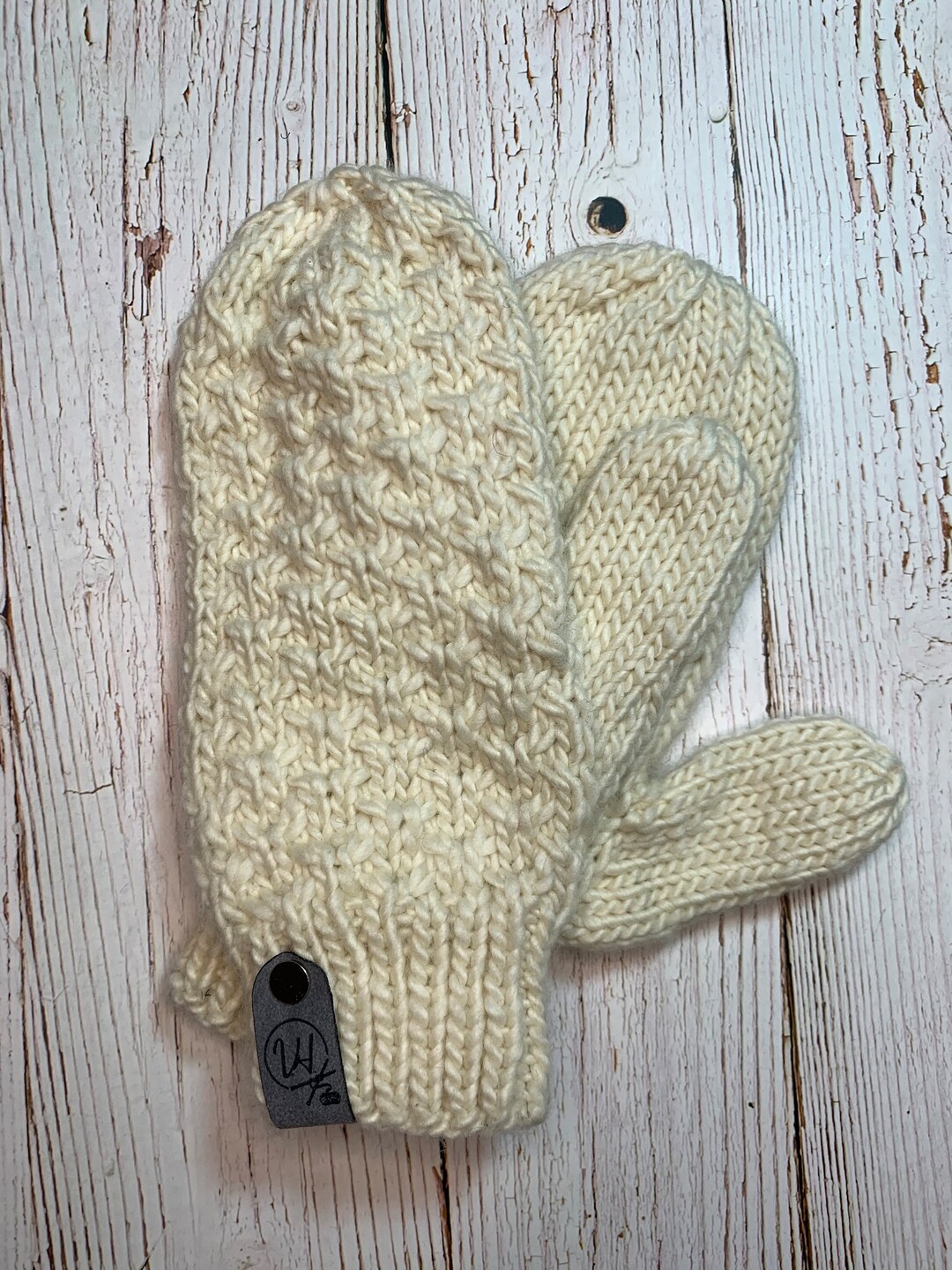 100% Merino Wool Light Bulky Mittens - Etsy