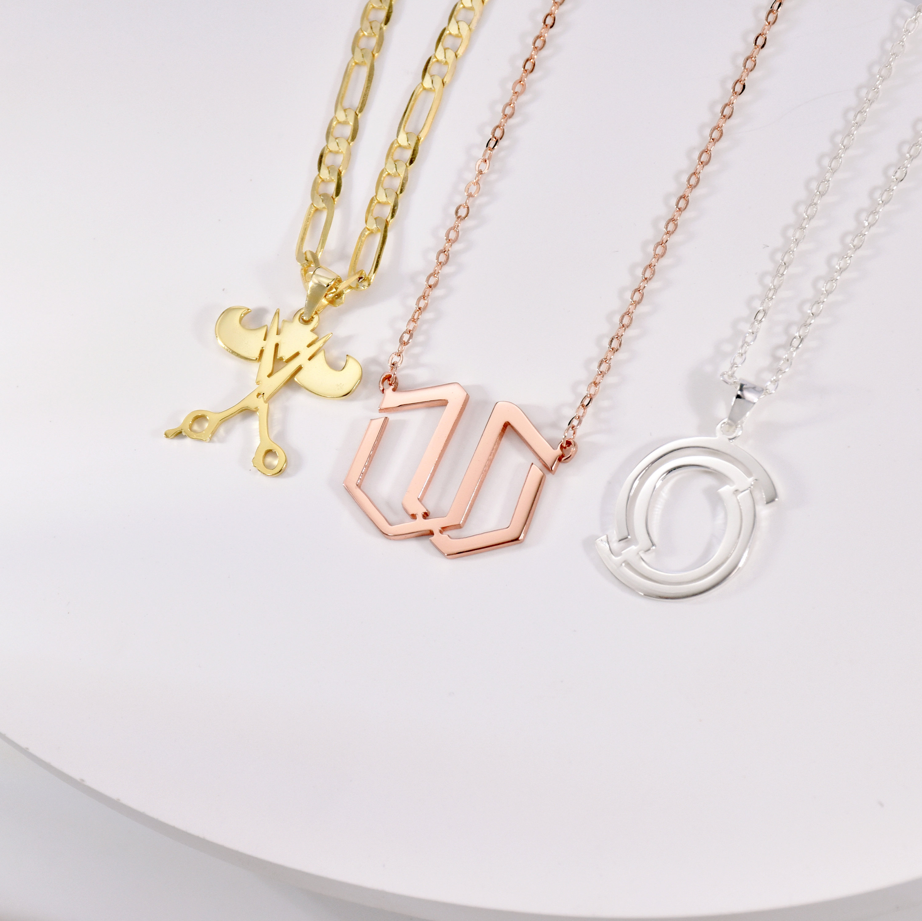 Custom Logo Necklace Personalized Cut Any Logo Autograph - Etsy