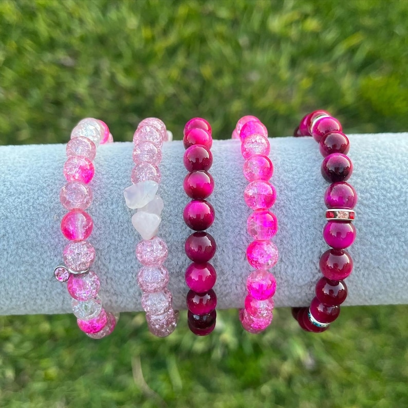 Handmade Beaded Bracelets - Etsy