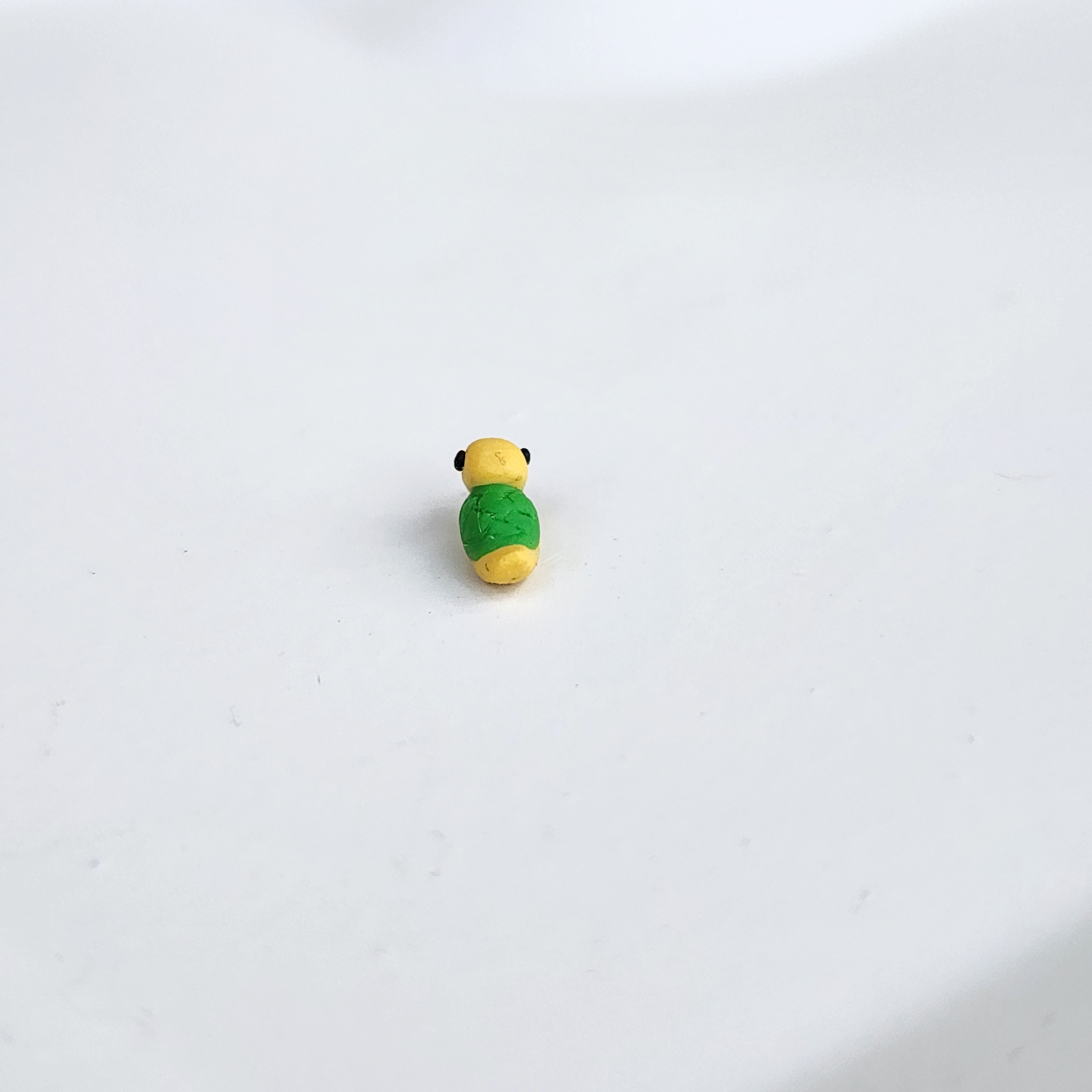 Micro Turtle Duck Sculpture, Mini Duck Figurine, Dollhouse Miniature ...