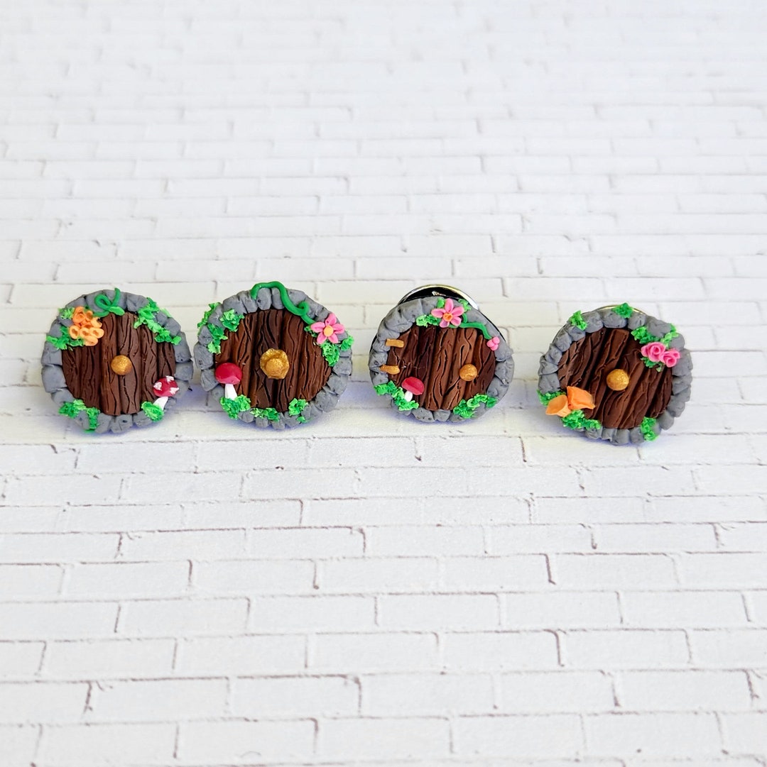 Mini Hobbit Door Pins, Cottagecore Gifts for Her, Cottagecore Pin, - Etsy