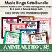 Nature Songs Bingo Game 300 Card, Music Bingo With Playlist ...