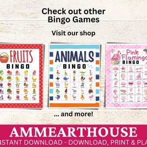 100 Fun Donut Bingo Game, Cute Sweet Treats Activity for Kids ...