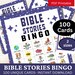10 Bible Stories Themed Word Search Puzzle Games, Church Youth Activity ...