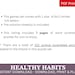 7 Healthy Habits Word Scramble Puzzle Game, Good Practice Activity ...