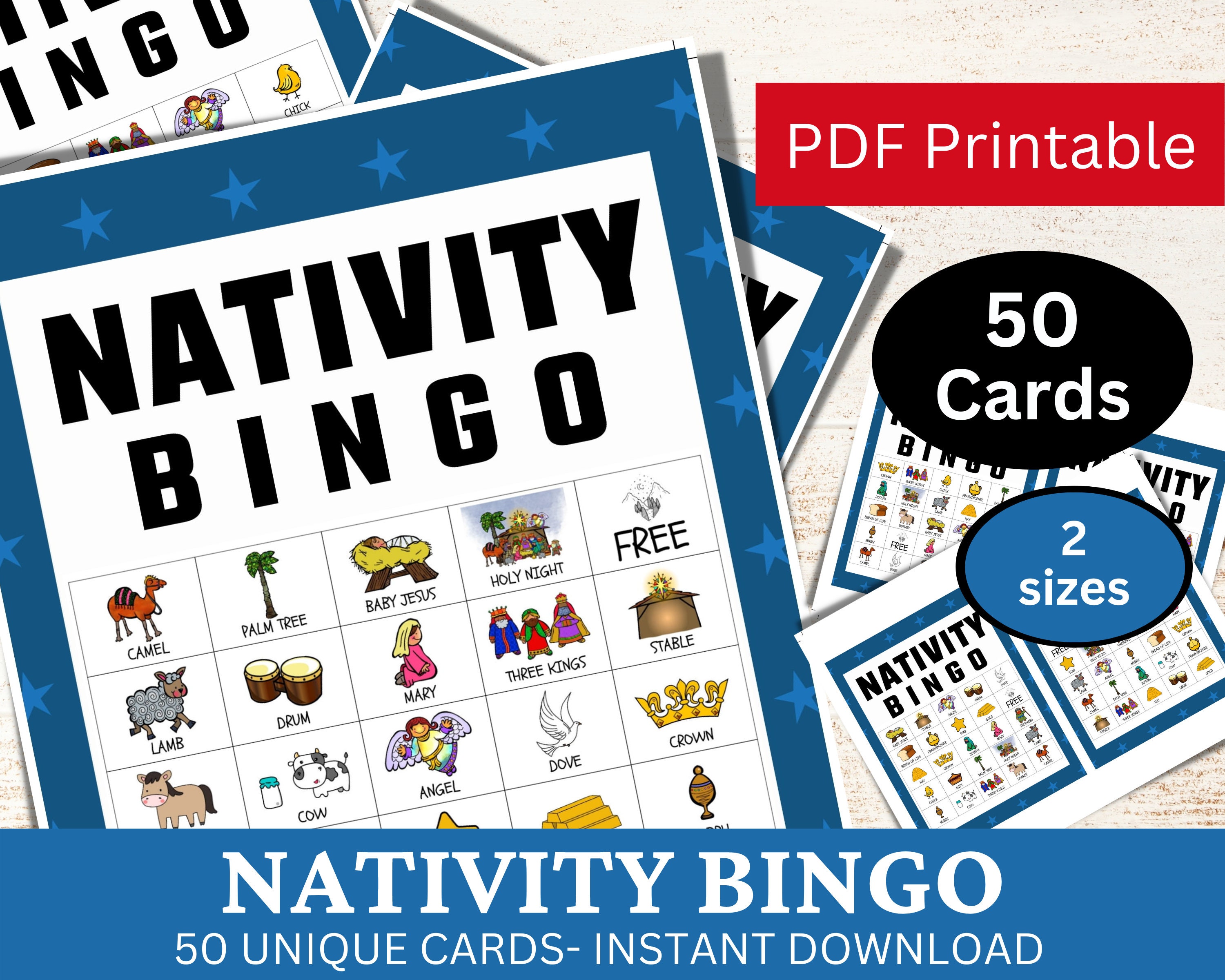 Printable Nativity Bingo Game♊️ Sinta a inovação com o Al Masry