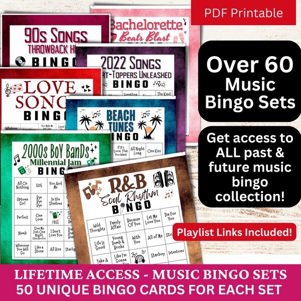 Bingo Set - Etsy