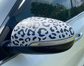 Cow and Leopard Print Monogram Vinyl Sticker Car Decal - Etsy