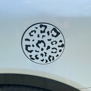 Cow Print Car Decal Set - Etsy
