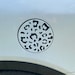 Cow Print Car Decal Set - Etsy