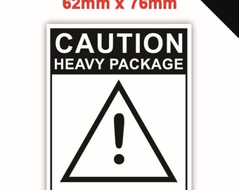 Heavy Parcel Labels - Etsy