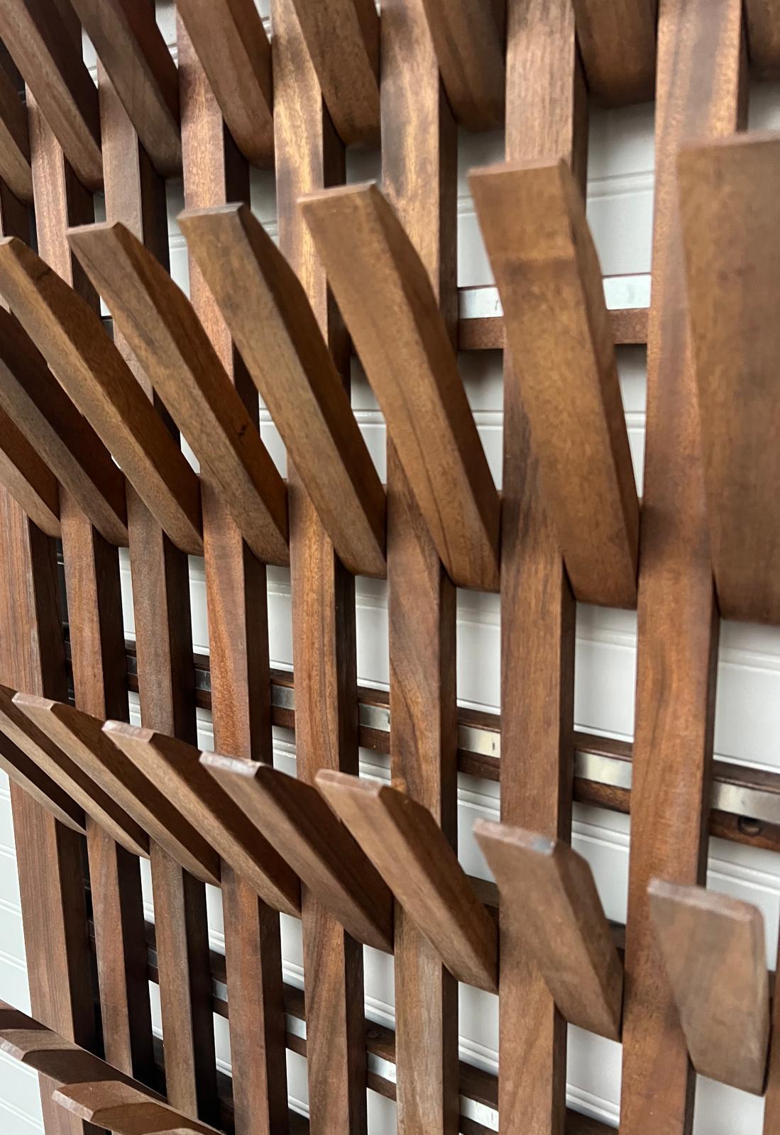 Piano Coat Rack Wall Mounted, Walnut Coat Rack - Etsy
