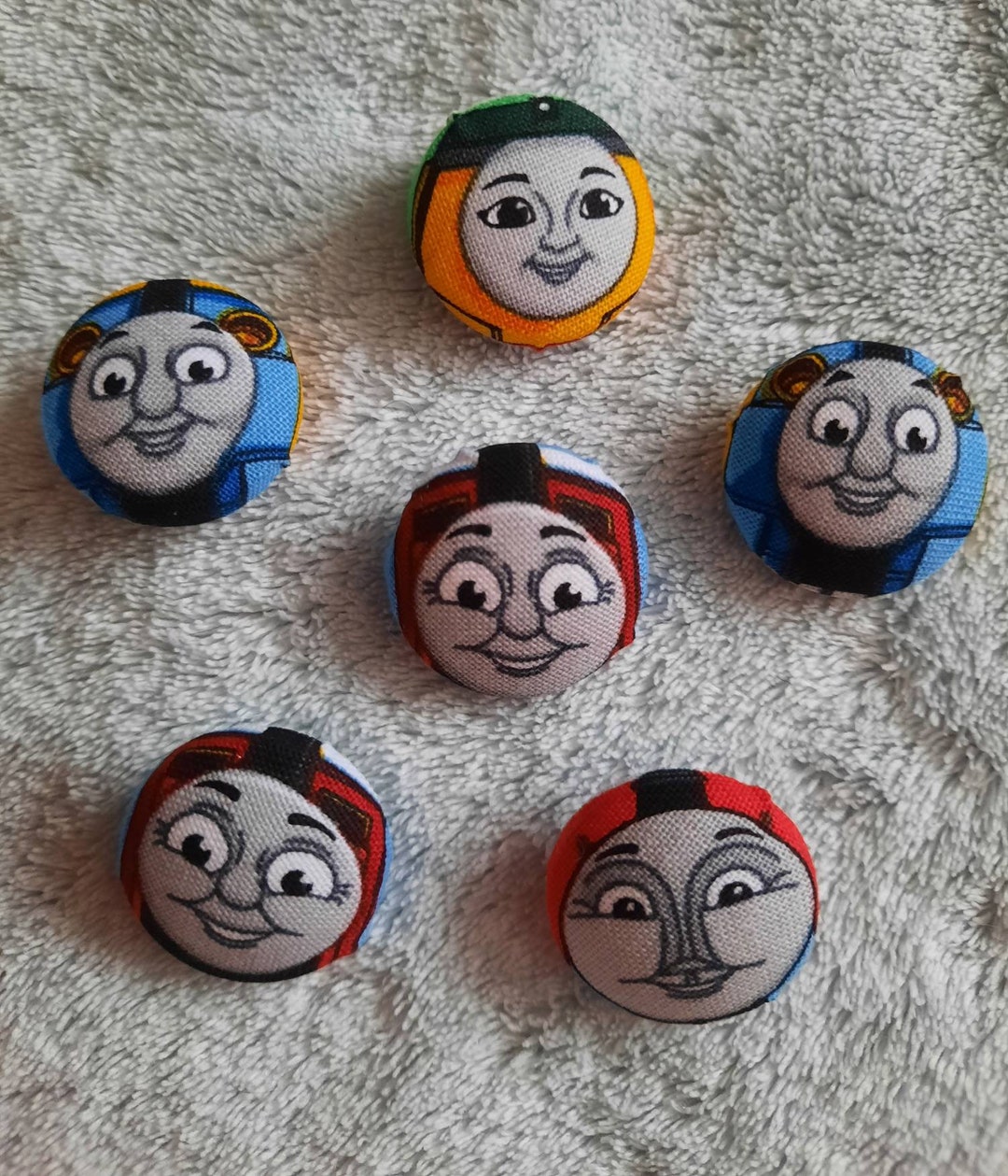 Thomas the Tank Engine & Friends Self Covered Buttons 22mm - Etsy UK